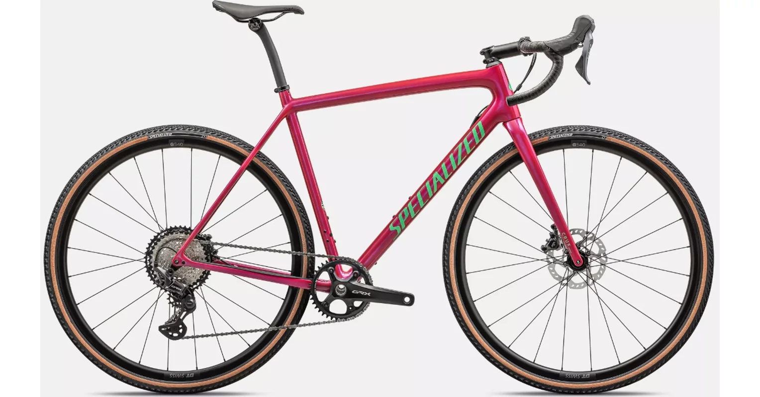 Specialized Crux Comp GRX 1x12s karbon CX/Gravel kerékpár 56cm Vivid pink